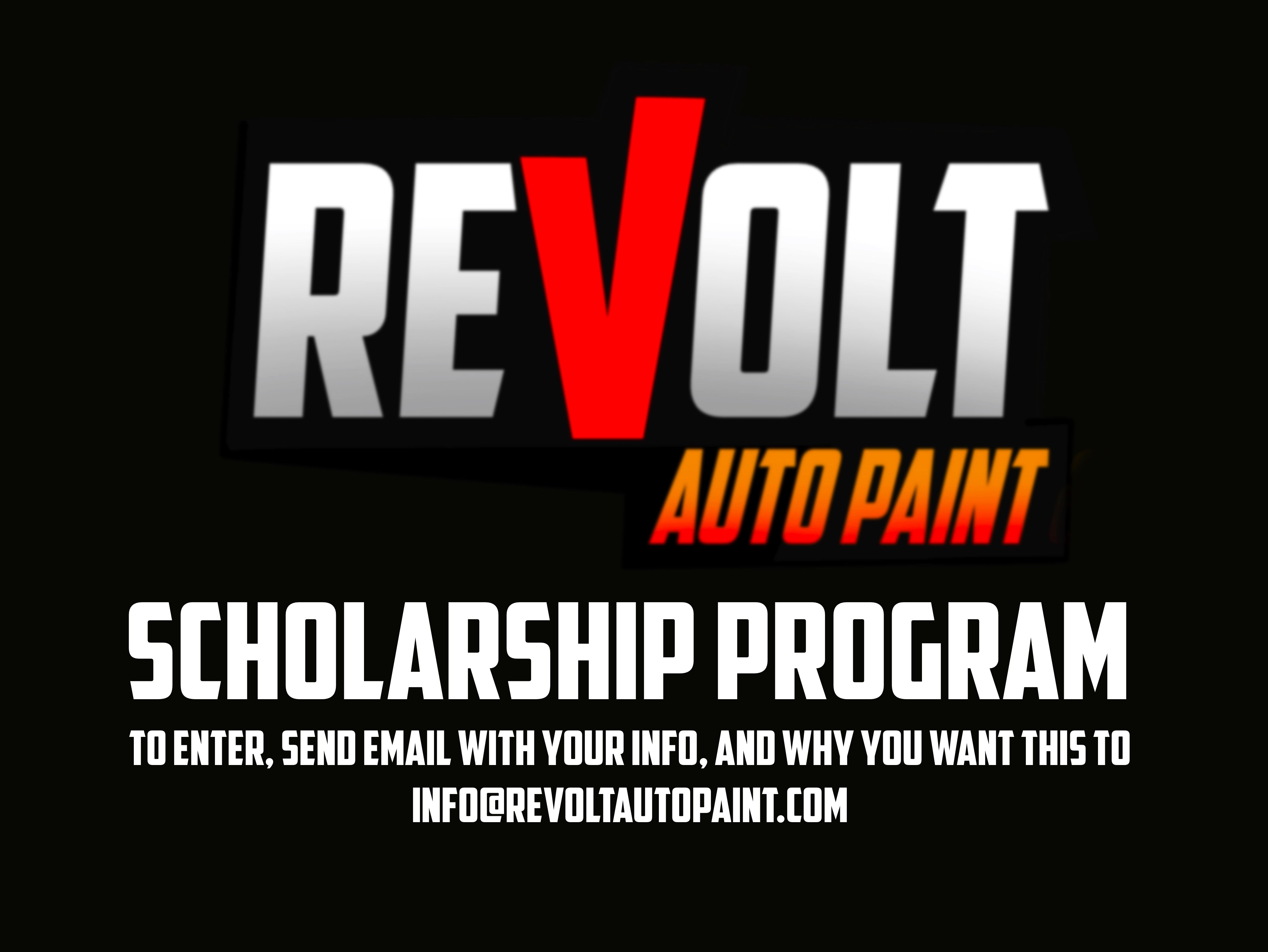 Revolt Scholarship Program Donation | RevoltAutoPaint