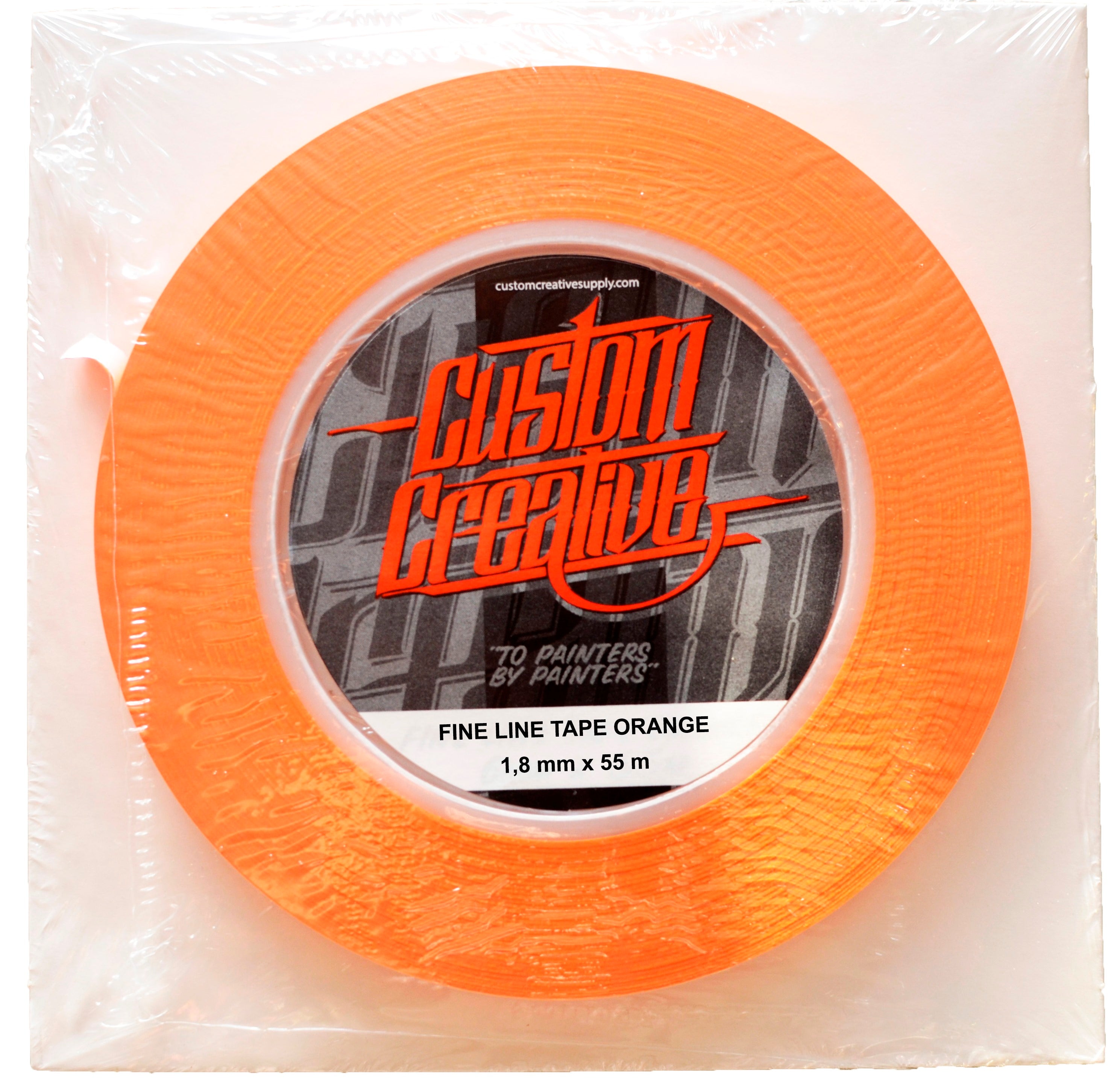 Fine Line Orange Tape 1/4 1/8 1/16 Custom Creative | RevoltAutoPaint