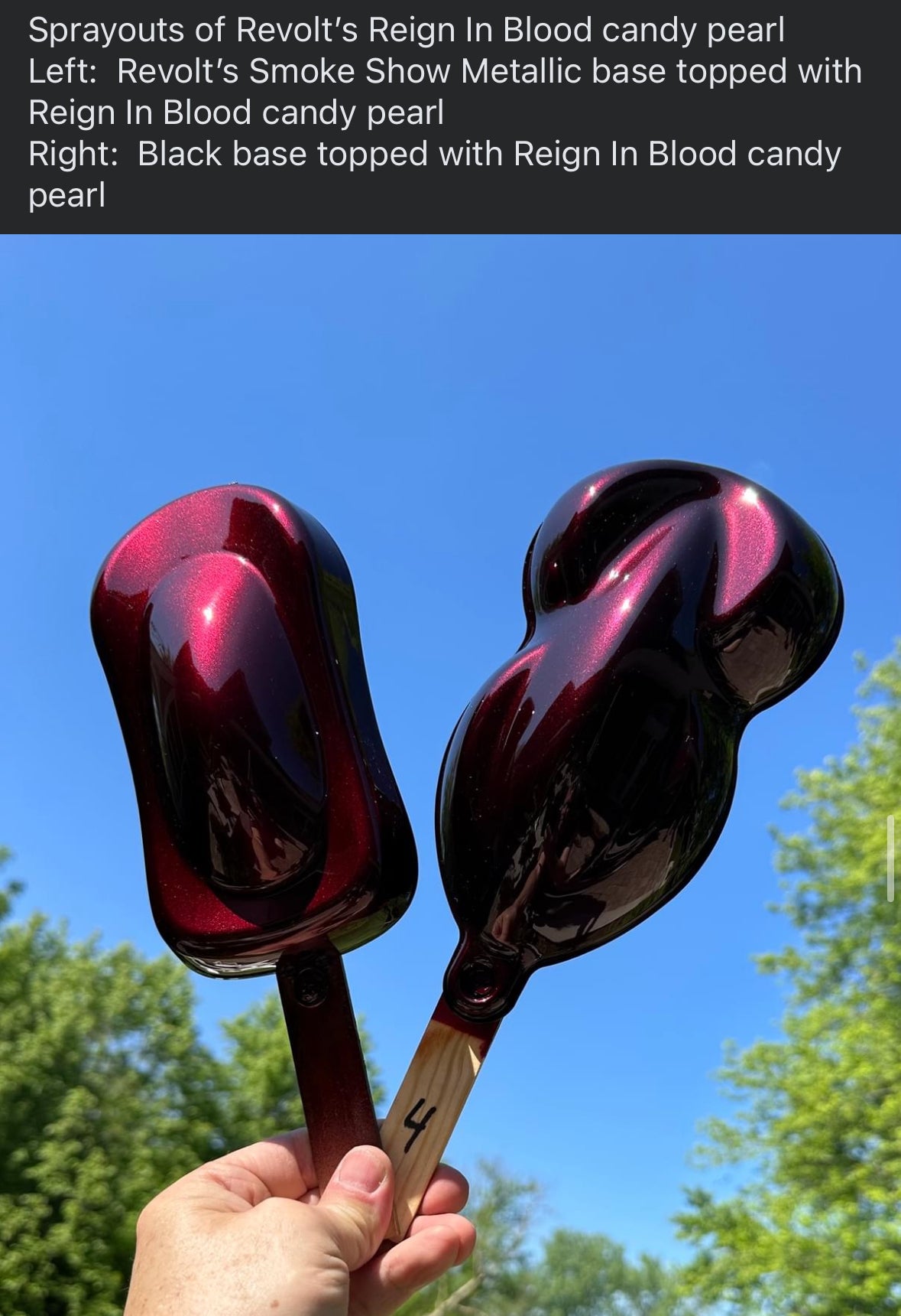 Reign in Blood Candy Pearl REVOLUTIONARY COLORS | RevoltAutoPaint