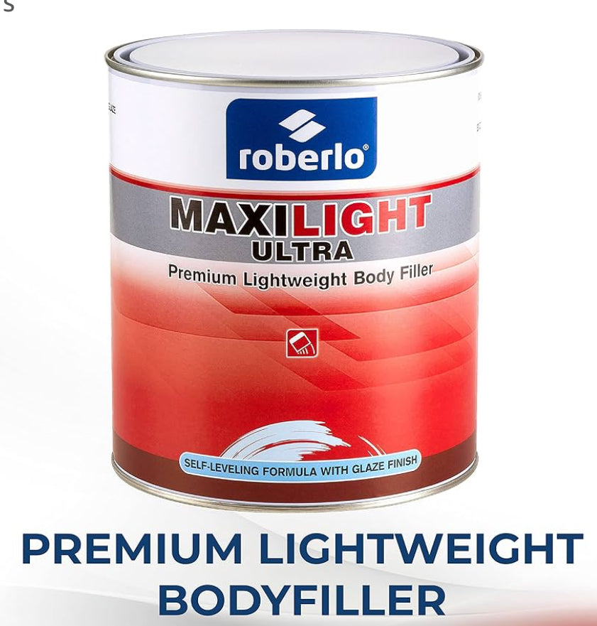ROBERLO MAXILIGHT ULTRA BODY FILLER 3 LITER | RevoltAutoPaint