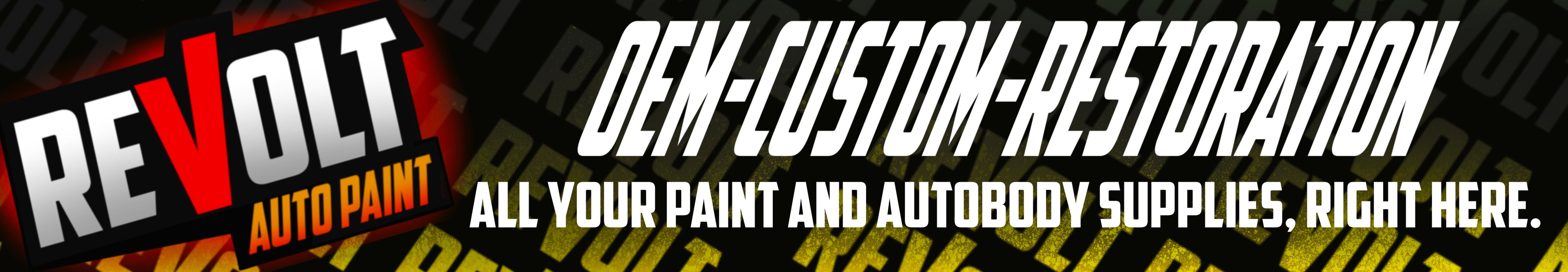 Revolt Auto Paint - Premium OEM and Custom Auto Paint Supplies ...