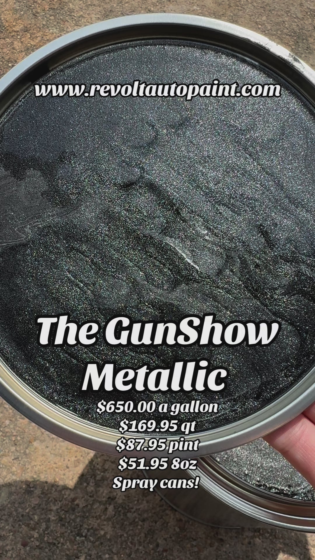 The GunShow Metallic Revolutionary Colors | RevoltAutoPaint